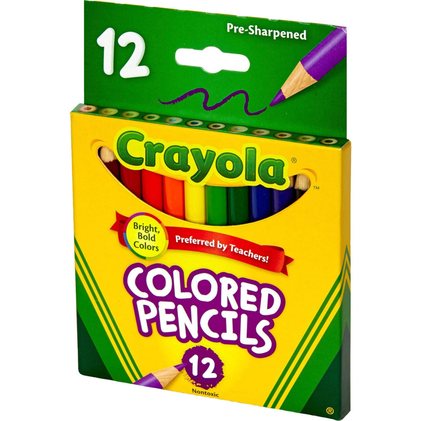 Crayola 12 Color Colored Pencils (684112)