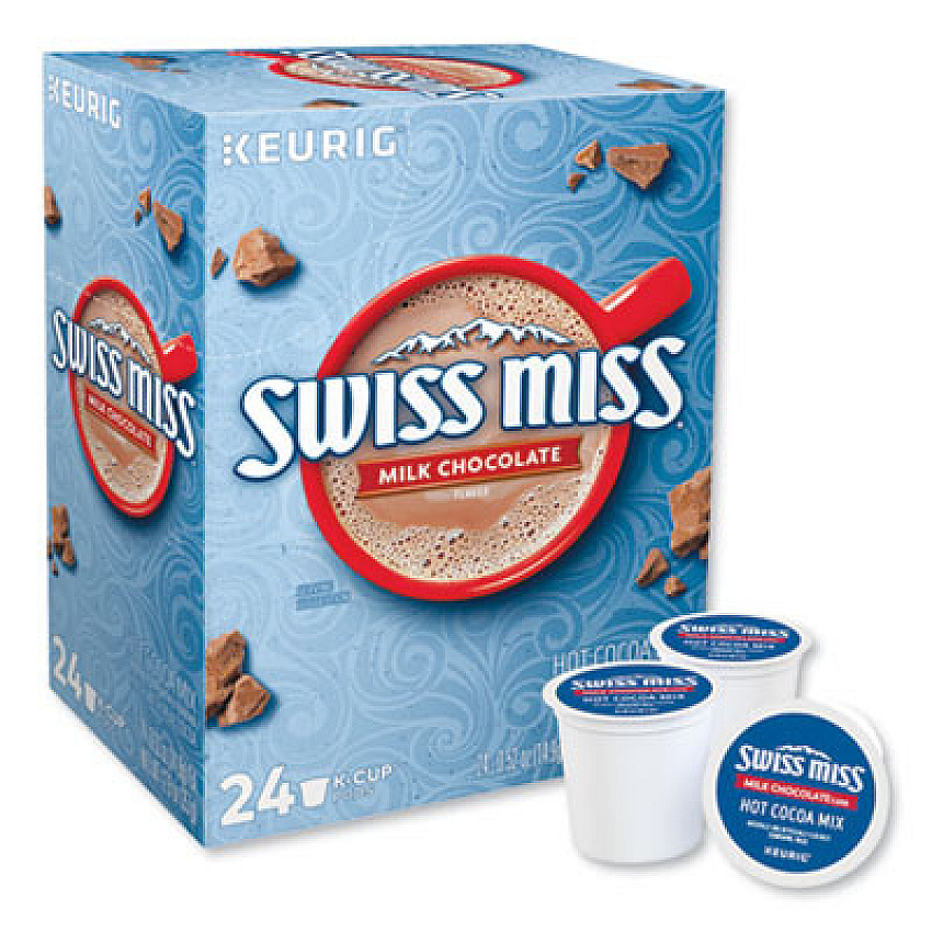 Swiss Miss Milk Chocolate Hot Cocoa K-Cups, 22/Box (GMT1252)