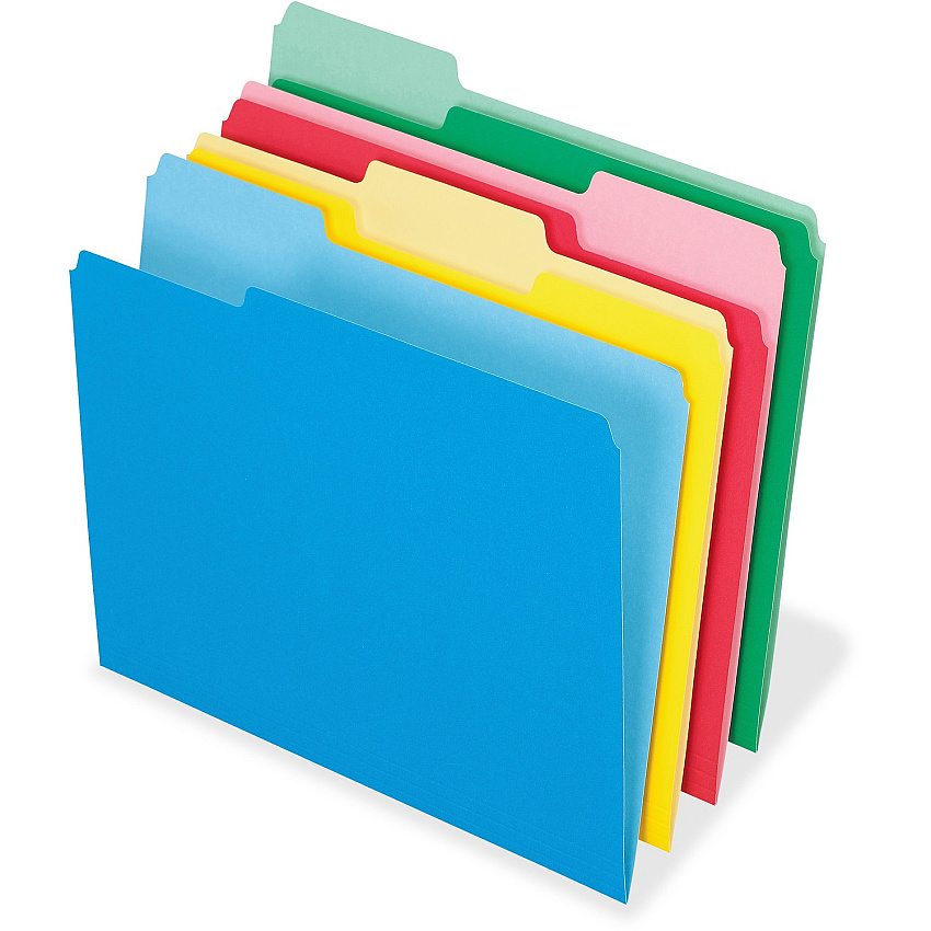 Pendaflex 1/3 Tab Cut Letter Recycled Top Tab File Folder (PFX82300)