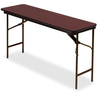Iceberg Premium Wood Laminate Folding Table (55274) | SuperWarehouse.com