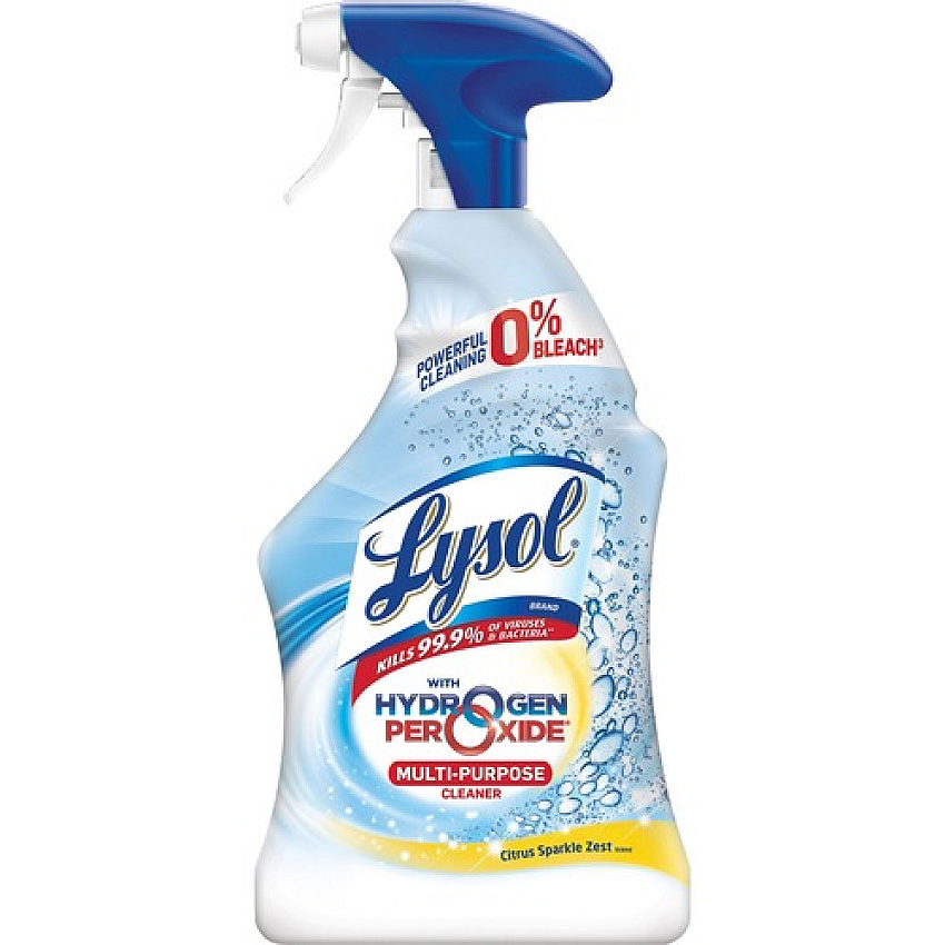 LYSOL with Hydrogen Peroxide Multi-Purpose Cleaner - Citrus Sparkle ...