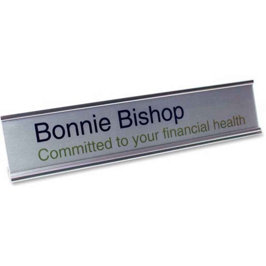 Mighty Badge Desk Plate Signage Kits (IPP905899)
