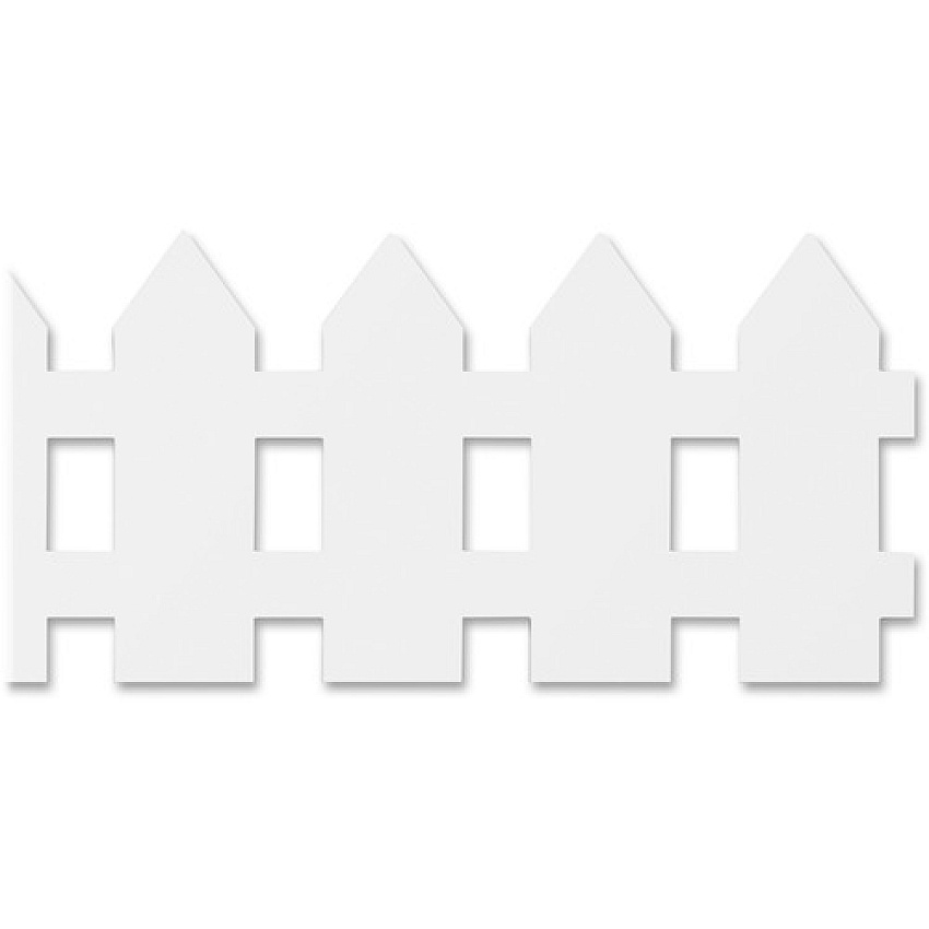 Hygloss White Fence Design Border Strips (HYX33605)
