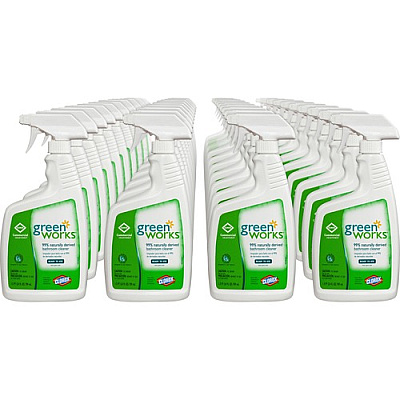 Clorox Commercial Solutions Green Works Bathroom Cleaner (00452PL ...