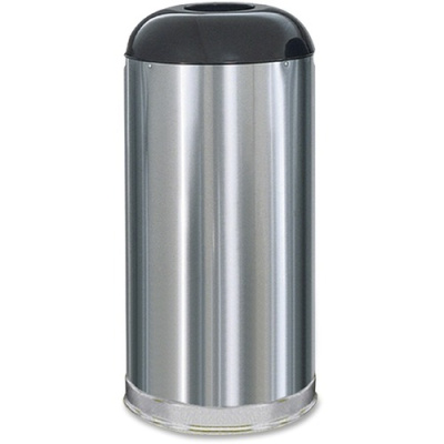 Rubbermaid Commercial Round Top 15-Gallon Waste Container (R32SSSGL ...