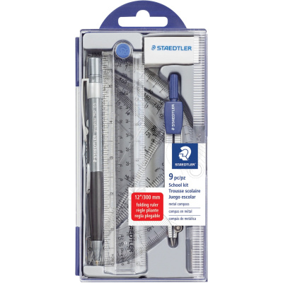 Staedtler Compass Math Set (55060S92) | SuperWarehouse.com