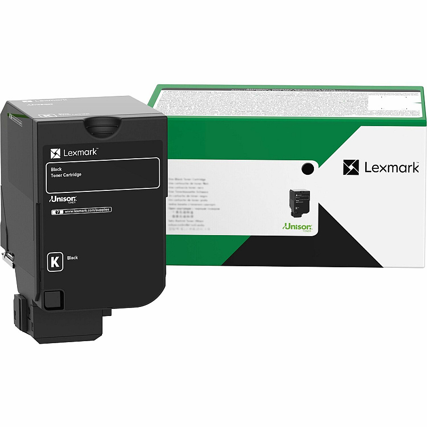 Lexmark 71C10K0 Return Program Toner Cartridge, 5,000 Page-Yield, Black