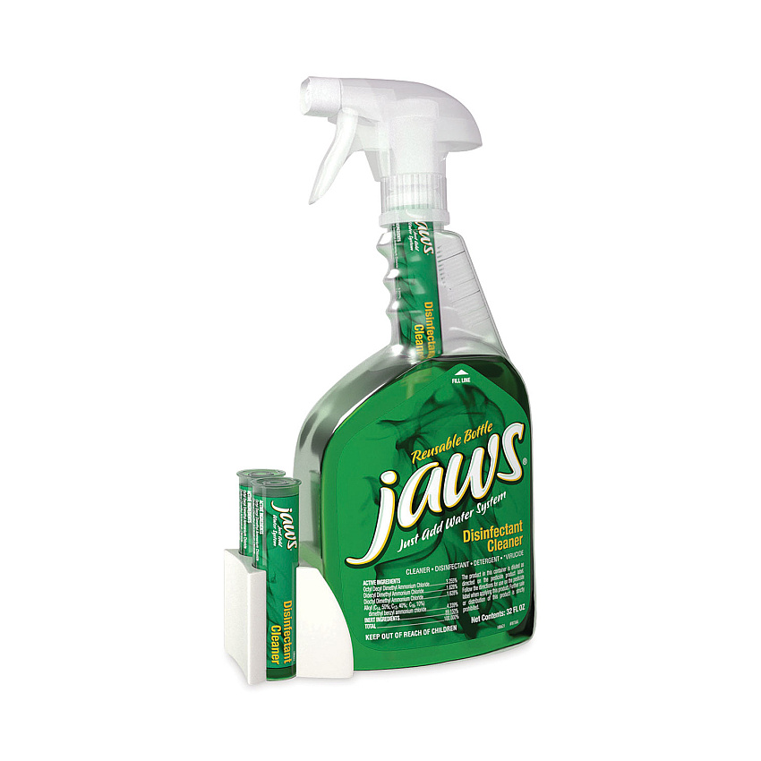 AbilityOne 7930016005752, SKILCRAFT JAWS Disinfectant Cleaner Kit, 32 ...