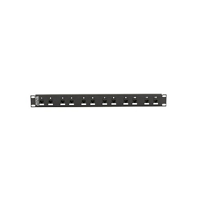 Black Box Cat6 Surge-protected Patch Panel - 1u, 12-port, Gsa, Taa ...