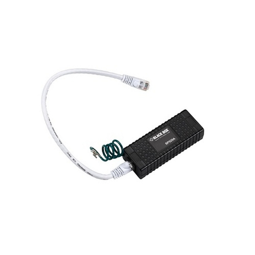 Black Box Ethernet Surge Protector - 1000base-t, 7.5-vdc Clamping ...