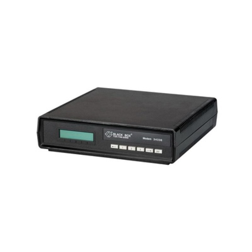 Black Box Analog Sync/async Dialup Or Leased Line V.34 Modem - Ac Power ...