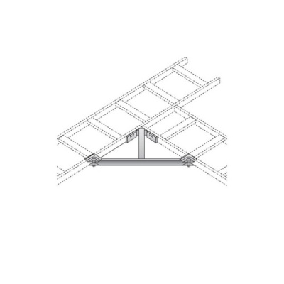 Black Box Ladder Rack Corner Support Bracket Kit, Gsa, Taa (RM693 ...
