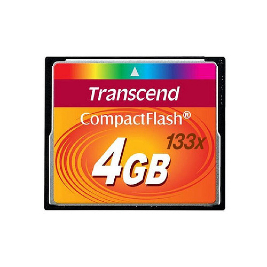 Transcend 4gb Cf Card (133x) (TS4GCF133)