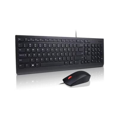 Lenovo Kb Mice_bo Essential Wired Combo (4X30L79883) | SuperWarehouse.com