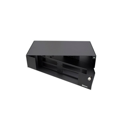 Weltron 2ru Rackmount 4 Panel Fiber Enclosure 10 (FIBRM024 ...