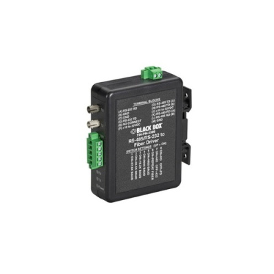 Black Box Async Rs232/422/485 (2) Extender Fiber Terminal Block To St Multimode, Gsa, Taa ...