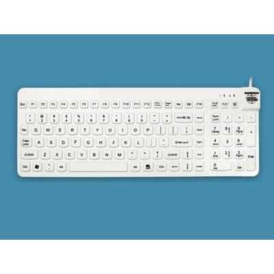 Man & Machine Really Cool Low Profile Keyboard - White (RCLP/W5-LT ...
