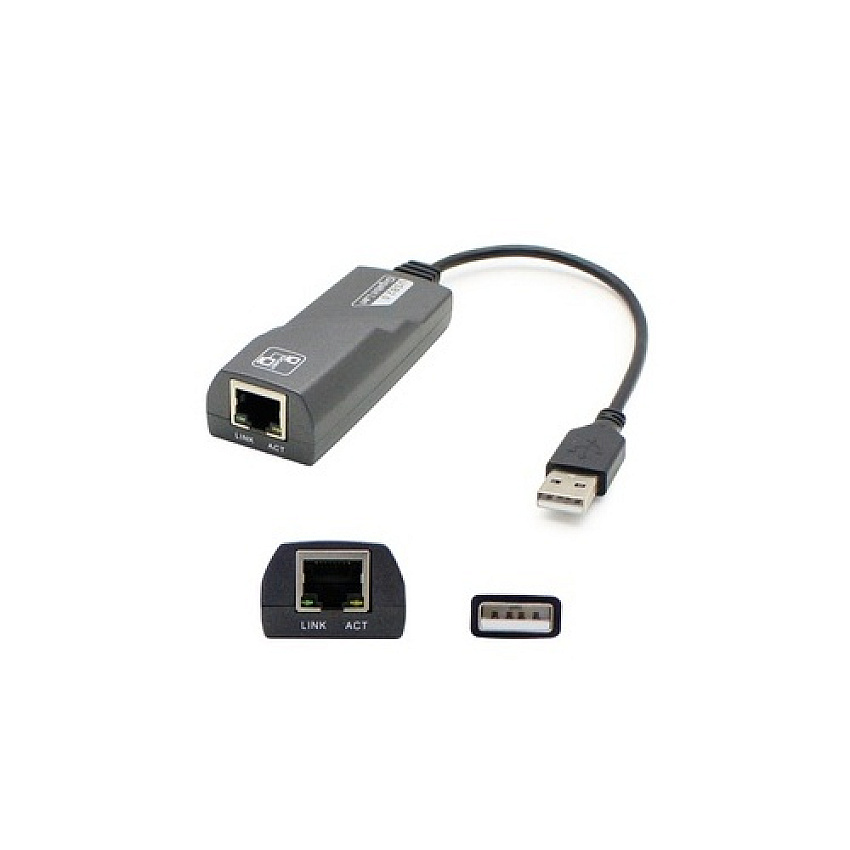 Add-On Addon Rj-45 To Usb Adapter Cable (USB2NIC)