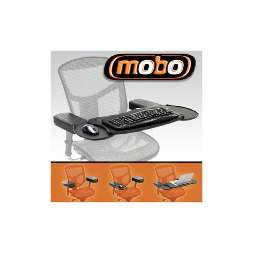 Ergoguys Mobo Chair Keyboard & Mouse Tray System (MECSBLK001)