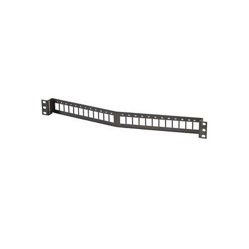 Leviton Angled Patch Panel Kit 24 Port (SPAKSU24)