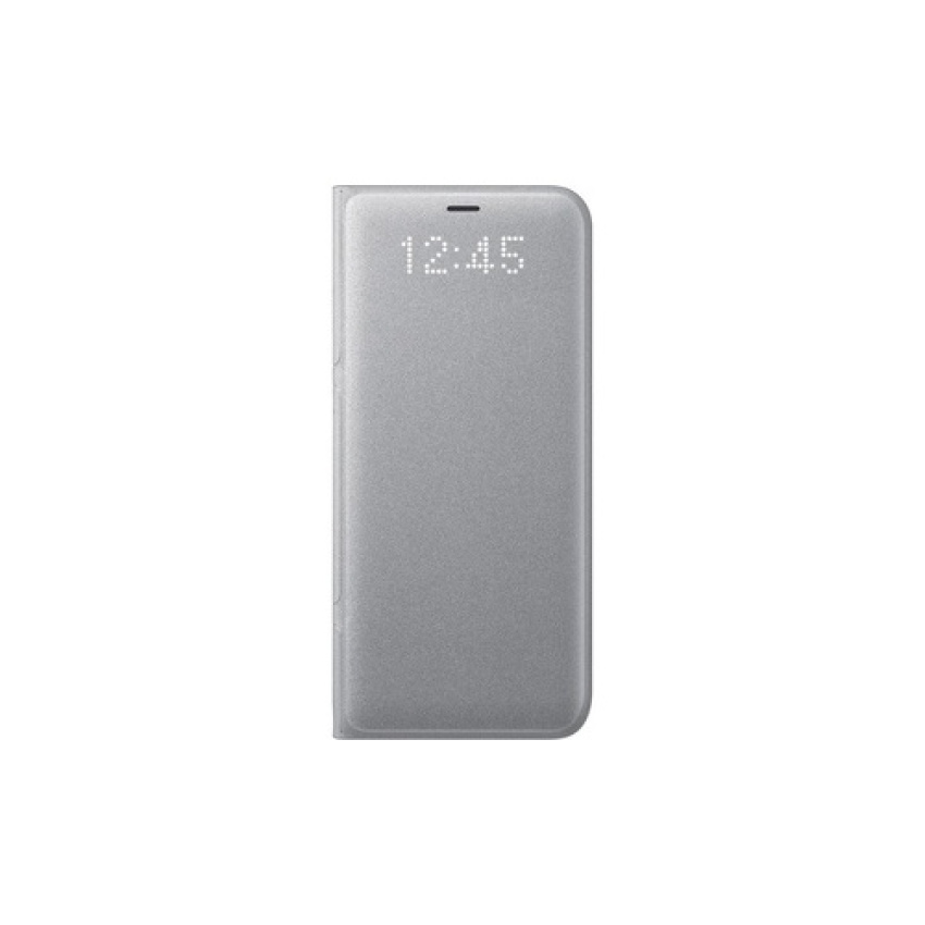 Samsung Gs8 Led View Cover, Silver (EFNG950PSEGUS)