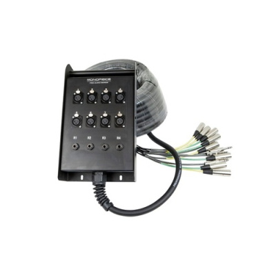 Monoprice Snake 12-chan,8 Xlr,4 Trs Box - 50 Ft (604120 ...