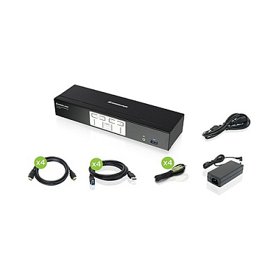 Iogear 2-port 4k Kvm With Hdmi Connection (GCS1934H) | SuperWarehouse.com