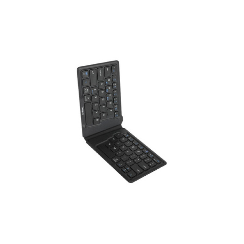 Targus Foldable Ergonomic Keyboard W/ Antimicrobial Defenseguard Black ...