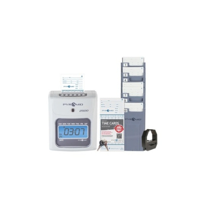 Pyramid Time Clock, Model , Auto Align, 6 Column (2500 ...
