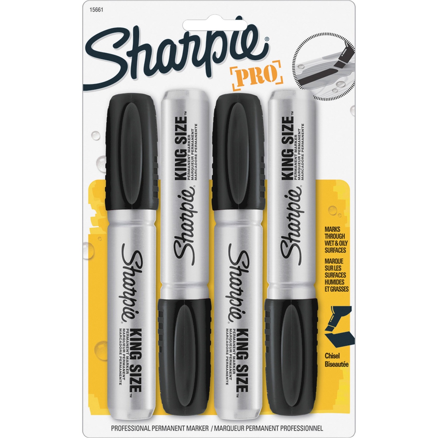 Sharpie King-Size Permanent Markers (SAN15661PP)