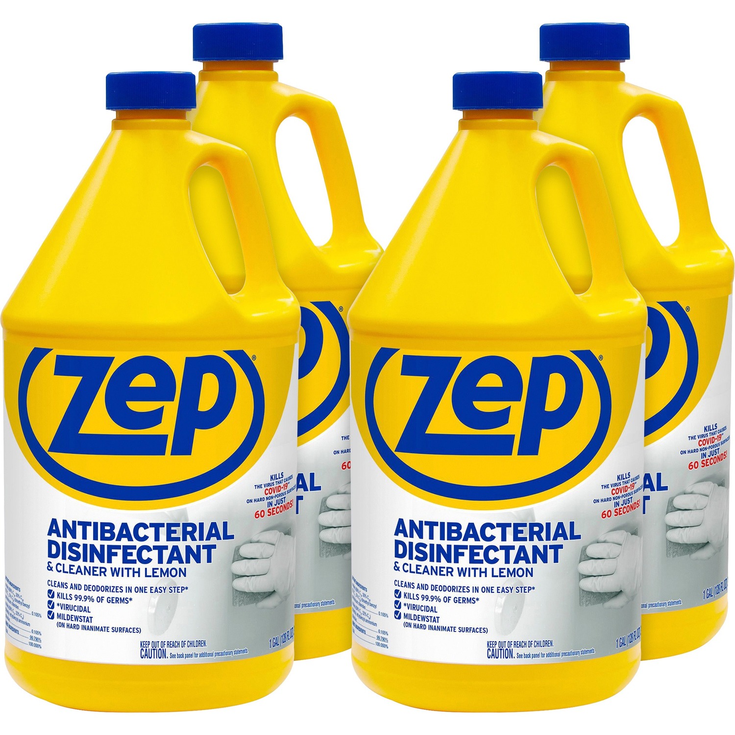 Zep Antibacterial Disinfectant and Cleaner (ZPEZUBAC128CT)