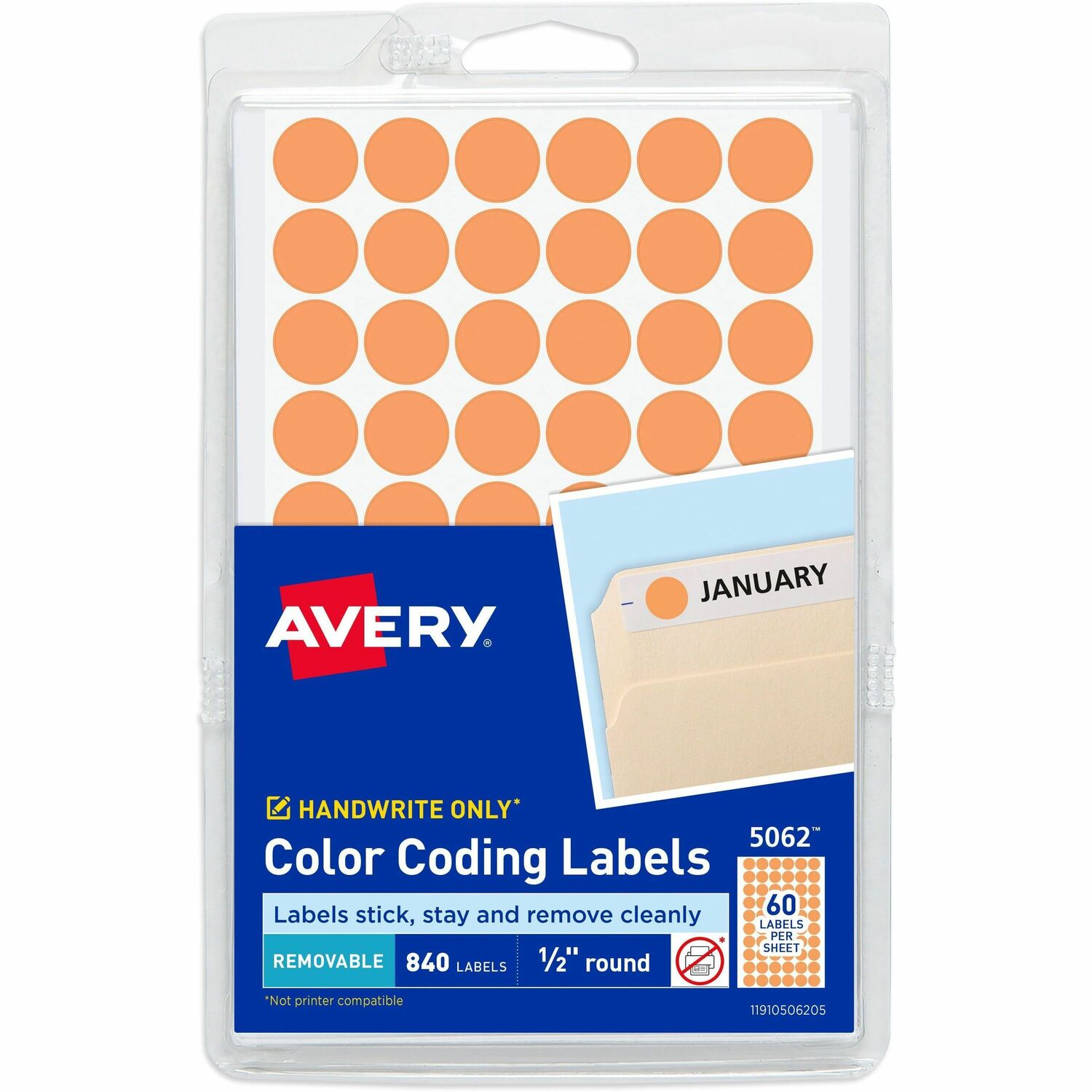 Avery Color-Coding Labels (AVE05062)
